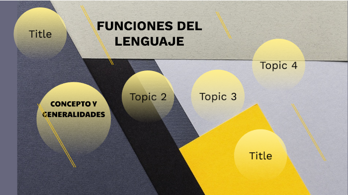 FUNCIONES DE LENGUAJE by Vicenta Carbonó on Prezi