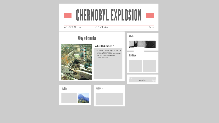 CHERONBYL EXPLOSION by Brittani Williamson on Prezi