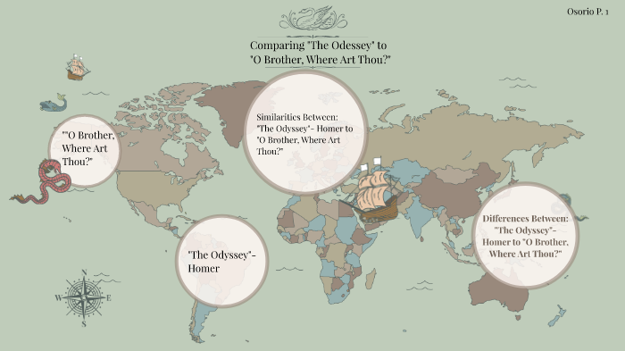Comparing "The Odessey" to "O Brother, Where Art Thou?" by Angie Osorio ...