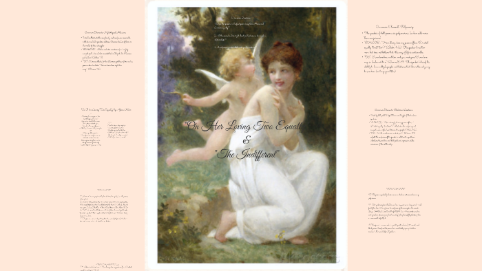 Comparative Poem Project by Stephanie Mevius on Prezi Next