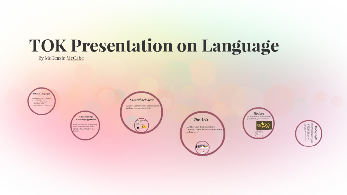 TOK Presentation on Language by McKenzie McCabe on Prezi