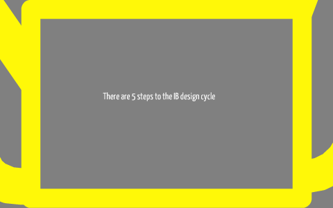 IB Design Cycle by CJ Hines on Prezi