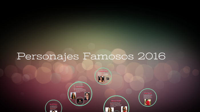 Personajes Famosos by Rafael Roncal Jo on Prezi