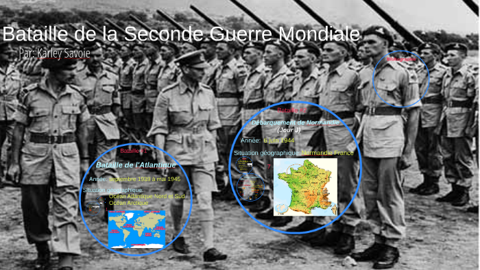 Bataille de la Seconde Guerre Mondiale by karley savoie