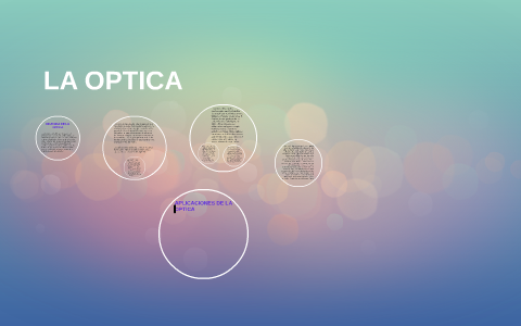 LA OPTICA by on Prezi