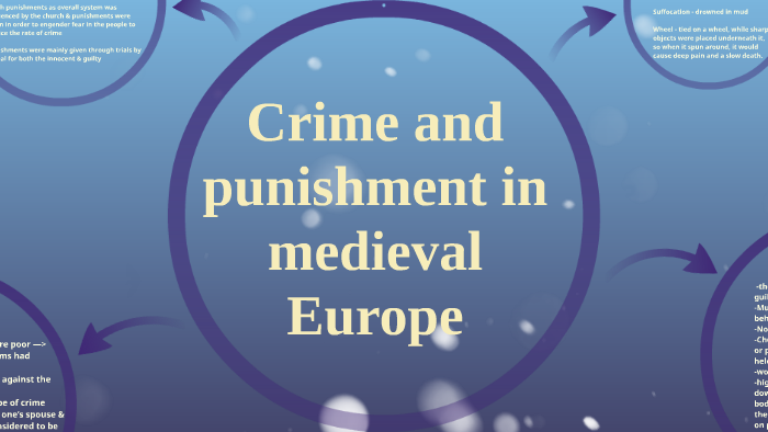 Crime and punishment in medieval Europe by Erin Gilbert on Prezi