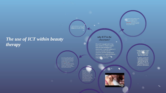 The use of ICT within beauty therapy by natalie stack on Prezi