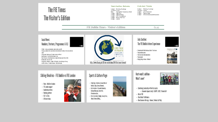 FIE Dublin by Karl Dowling on Prezi