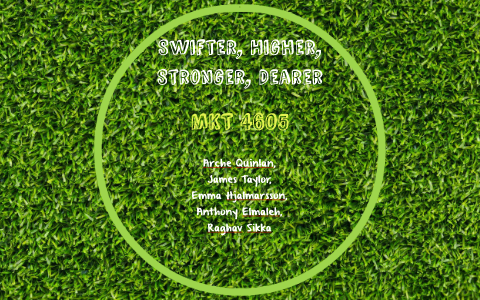 Swifter, Higher, Stronger, Dearer by A Q on Prezi