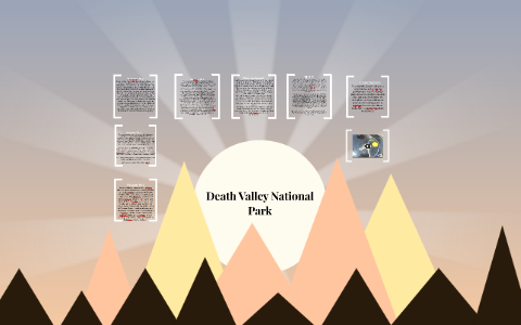 Death Valley National Park by on Prezi