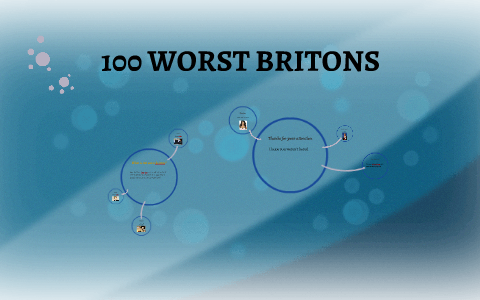 100 WORST BRITONS by Jakub Waliszewski on Prezi