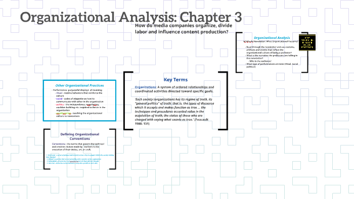 Organizational Analysis: Chapter 3 by Christy Mesaros-Winckles on Prezi