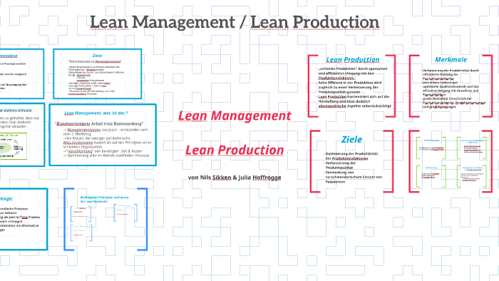 Lean Management / Lean Production by Nils Sikken on Prezi