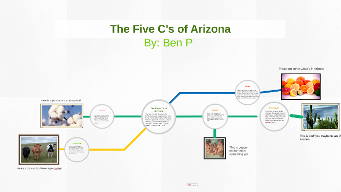 The Five C's of Arizona by Benjamin Patla