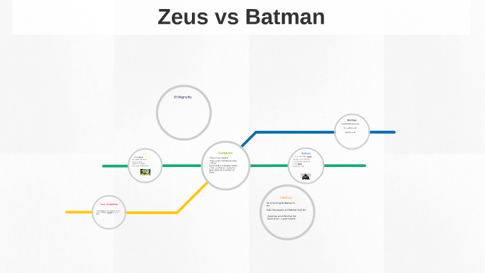 Zeus Vs Batman by Micah Lamour on Prezi