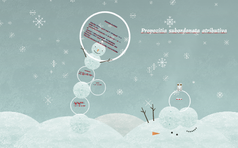 Propozitia subordonata atributiva by Diana Stamatovici on Prezi