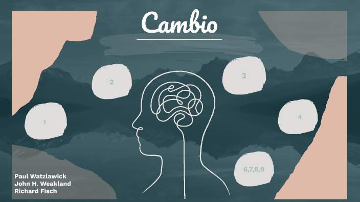 Cambio Paul Watzlawick John H. Weakland Richard Fisch by Damaris Fiscal ...