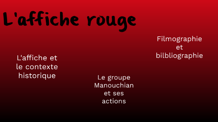 L'affiche rouge-oral DNB by Sara Deratte on Prezi