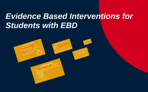 Evidence Based Interventions for Students with EBD by Megan D on Prezi