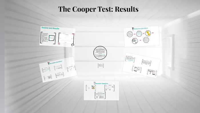 The Cooper Test: Results by on Prezi