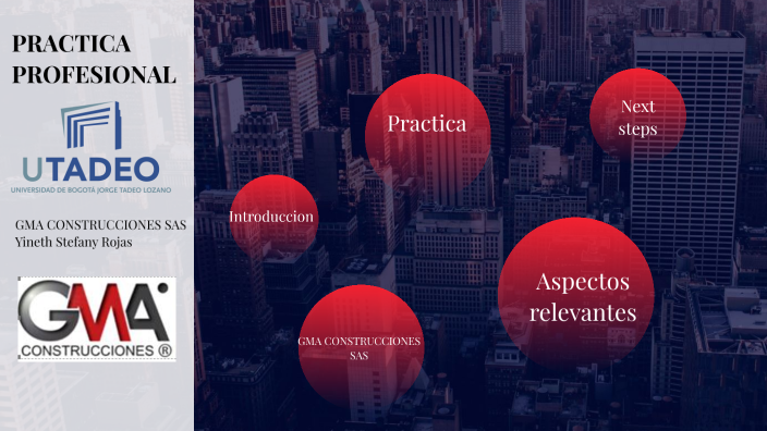 PRACTICA - GMA CONSTRUCCIONES by stefany rojas