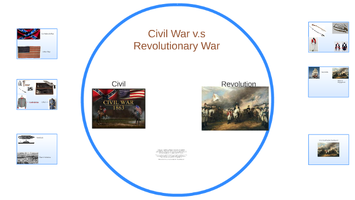 Civil war vs Revolutionary war by mason spino on Prezi