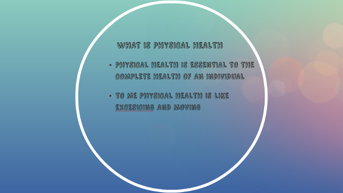 PHYSICAL HEALTH by hanan mohamud on Prezi