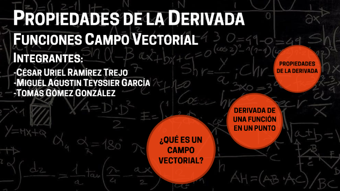 Propiedades Derivada by César Ramírez on Prezi