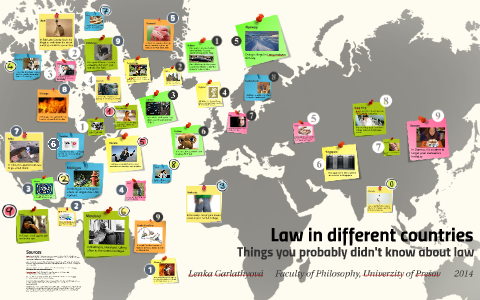 Law in Different Countries - Things you probably didn't know by Eldží ...