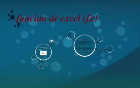 Funcion De Excel (fx) by Andres Hernandez on Prezi