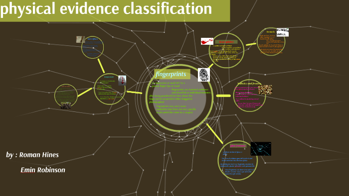physical evidence flip chart by roman hines on Prezi