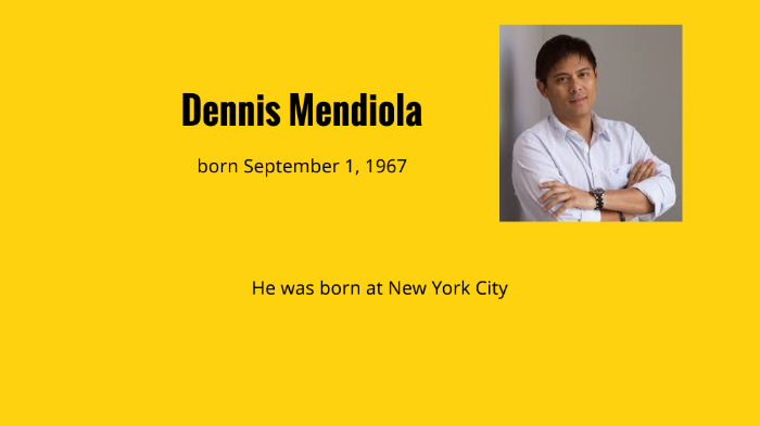 The Life Story of Dennis Mendiola by Martin Angelo Kua on Prezi