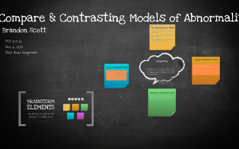 Compare & Contrasting models of abnormality by Brandon Scott on Prezi