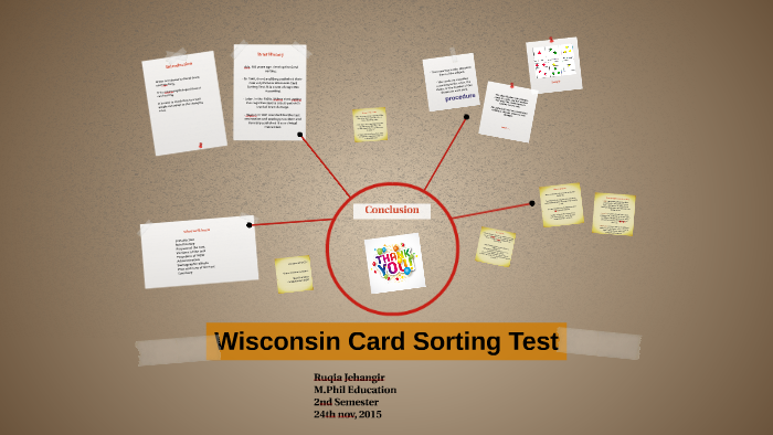 wisconsin card sortig test by Mandokhail Khan on Prezi