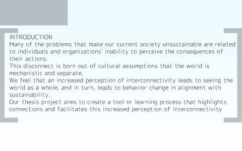 Interconnectivity Example by Simon Evitts on Prezi