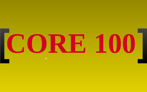 Portfolio Presentation - CORE 100 by Myranda Morgan on Prezi