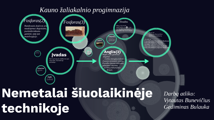 Nemetalai šiuolaikinėje technikoje by Vytautas Bunevicius on Prezi