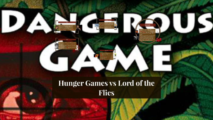 Hunger Games vs Lord of the Flies by austin woods