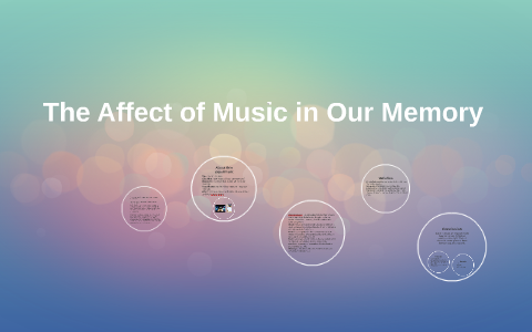 How Music Affects Our Memory by Maria Paula Hernandez Gutierrez