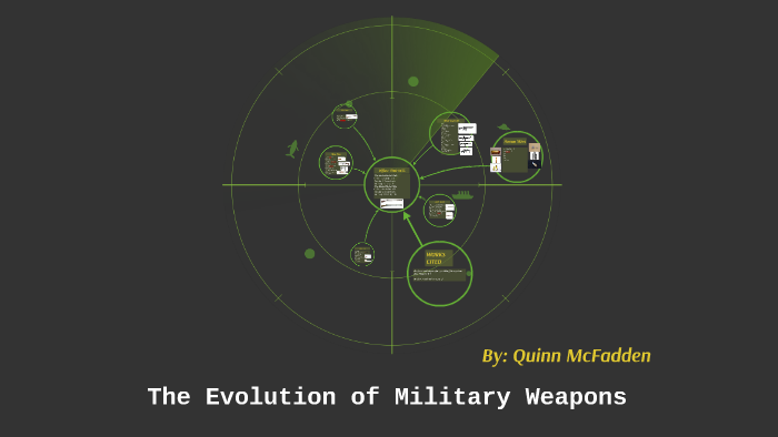 The Evolution Of Military Weapons by QUINN McFadden on Prezi