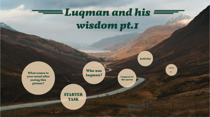 Luqman the wise by nurah bint khalid on Prezi