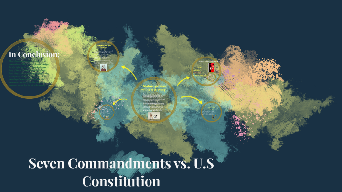 Seven Commandments vs. U.S Constitution by Destinee Surratt on Prezi