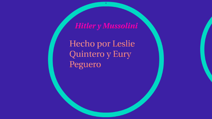 Hitler y Mussolini by leslie quintero on Prezi