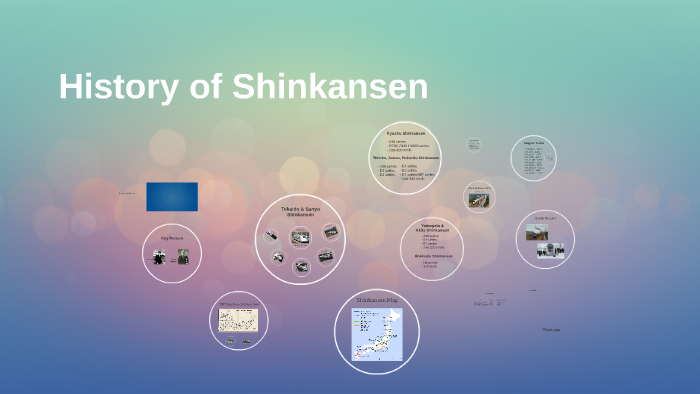 History of Shinkansen by Napat Chaipatananant