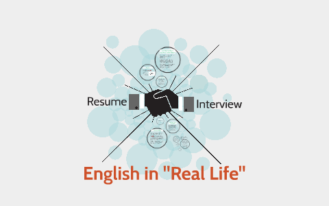 English in "Real Life" by Jayme Cook on Prezi