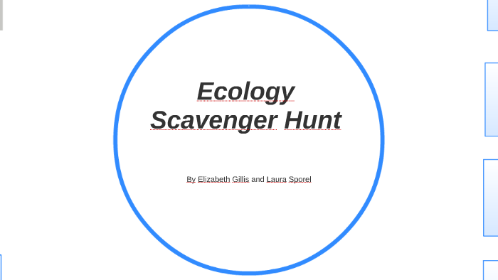 Ecology Scavenger Hunt by laura sporel on Prezi
