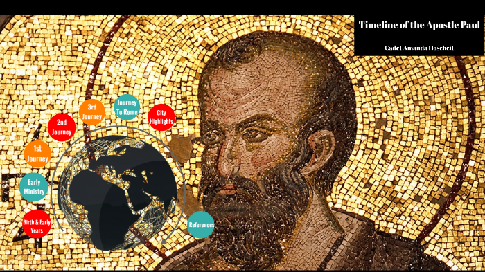 Apostle Paul Timeline by Cadet Amanda Hoscheit by Amanda Hoscheit on Prezi