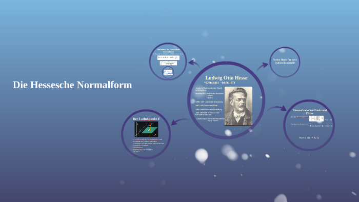 Die Hessesche Normalform by Sebastian Schranz on Prezi