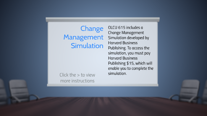 Change Management Simulation by on Prezi
