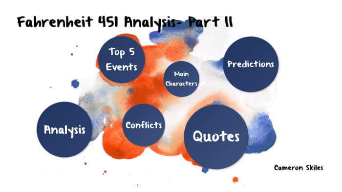 Fahrenheit 451 Part II Individual Analysis by Cameron Skiles on Prezi